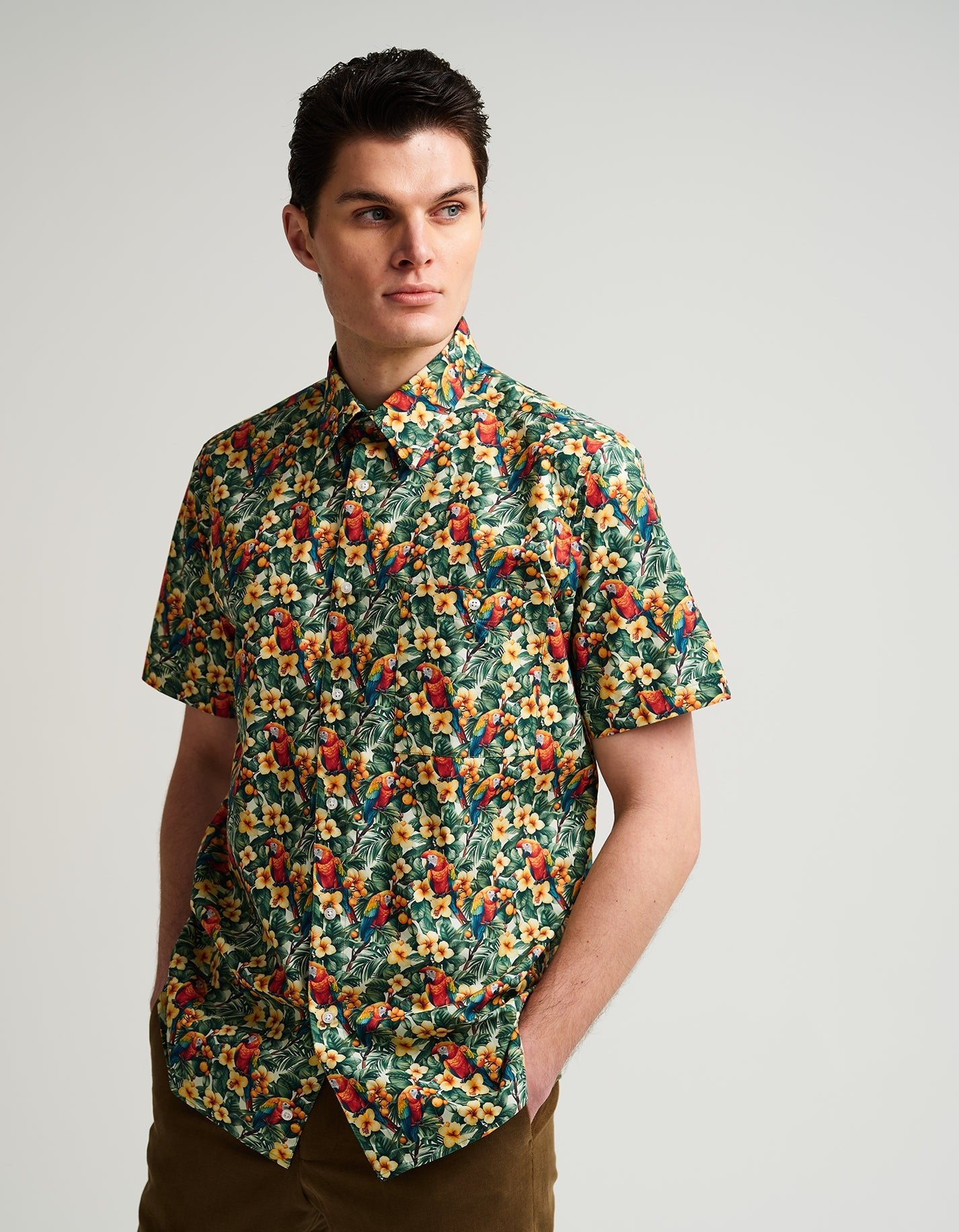 Parrot Short Sleeve Shirt | Gresham Blake Online